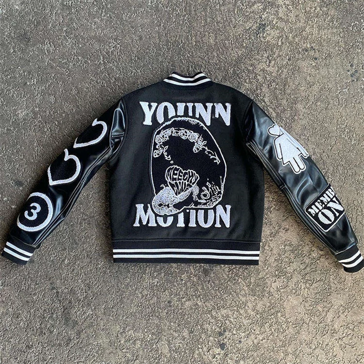 Oem Custom Motorcycle Baseball Letterman Varsity Jacket Oem Custom Coat ...