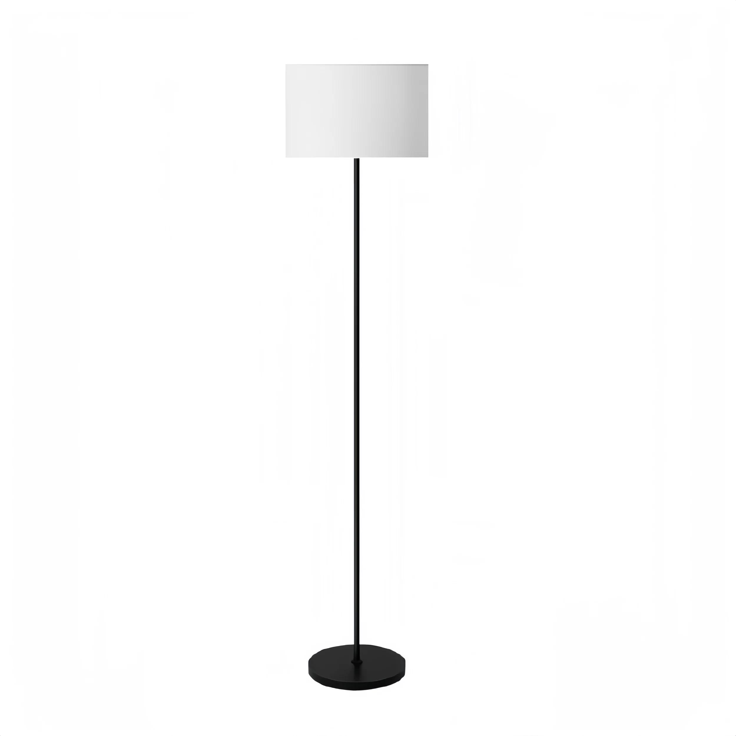 Cheap Modern Design Standing Light Fabric Shade Hot Sell Floor Lamp ...