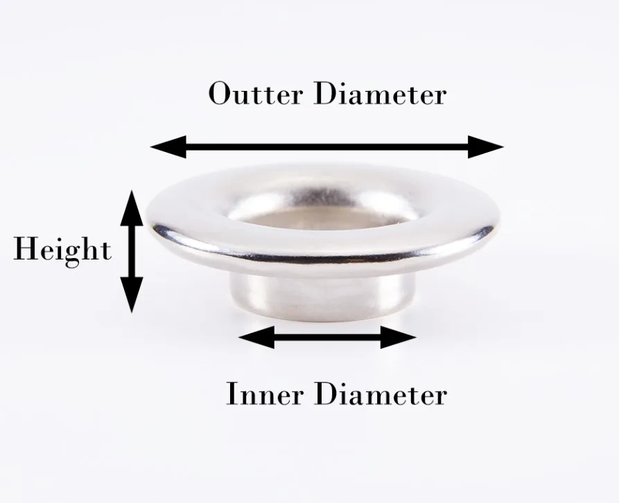 Taiwan Made 19mm Metal Grommets Eyelet for Canvas - Curtaintw.com