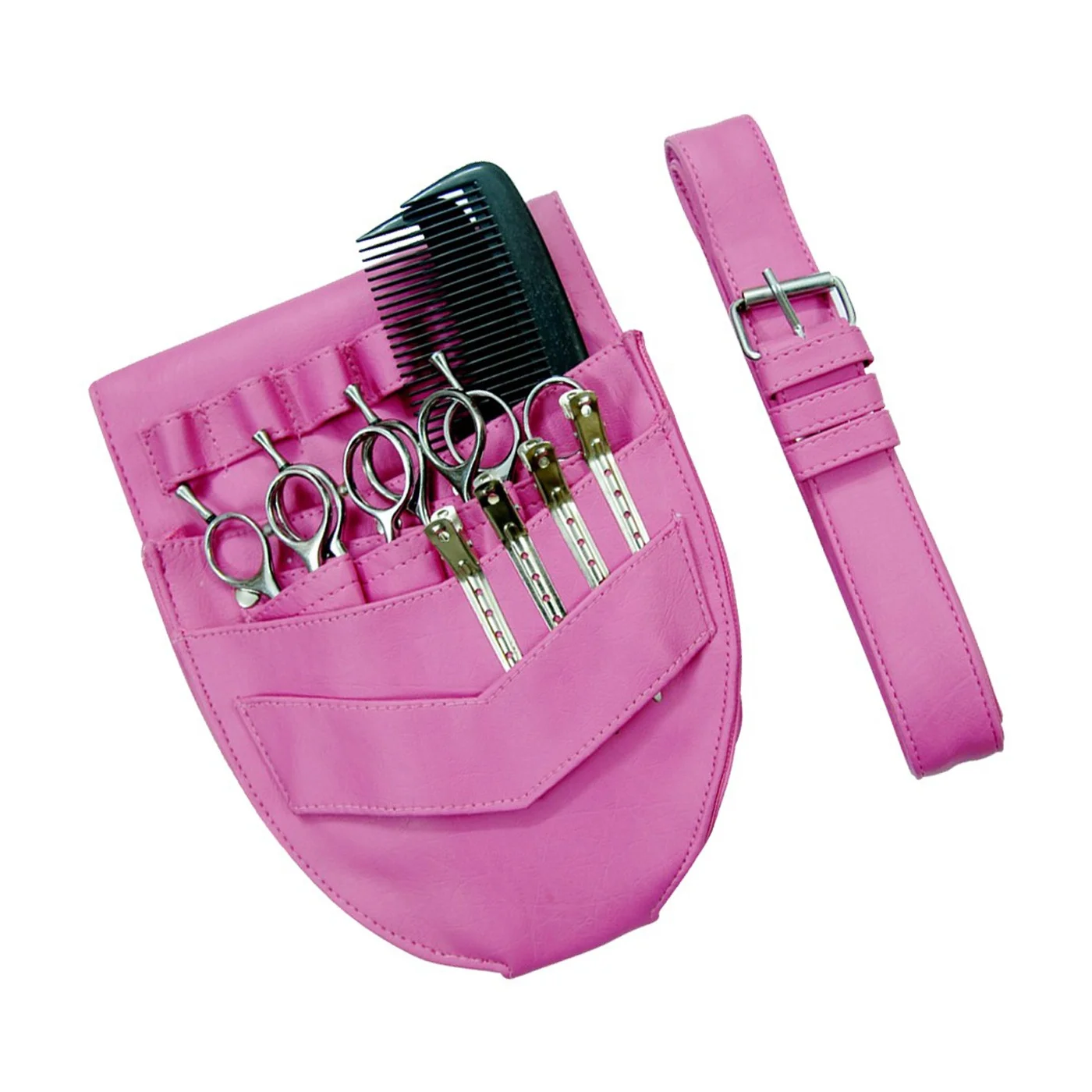 Barber Scissor Pouch Holster With Belt For Hairdressers Salon Hair ...