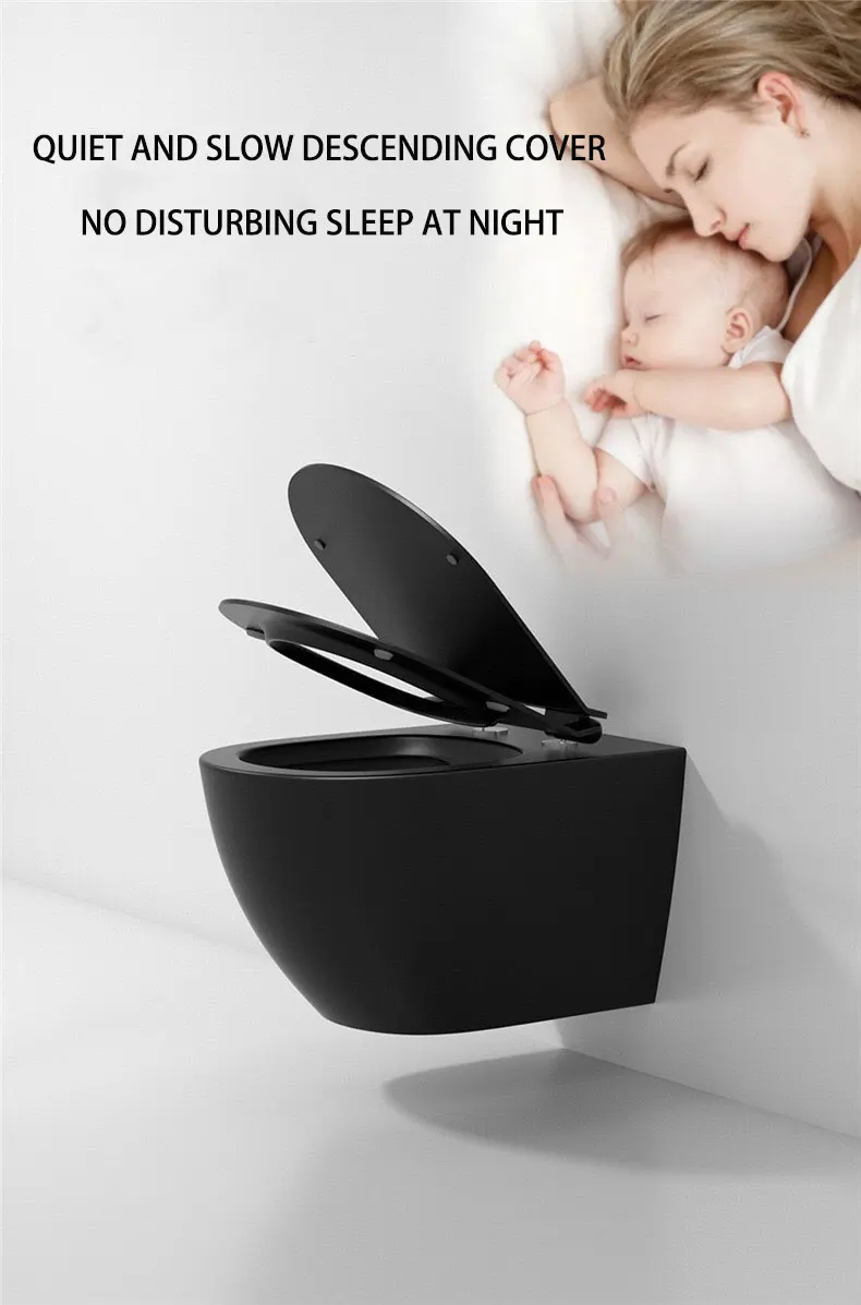 Inodoro Modern European Wc Suspendu Hanging Mounted Water Closet Matt ...