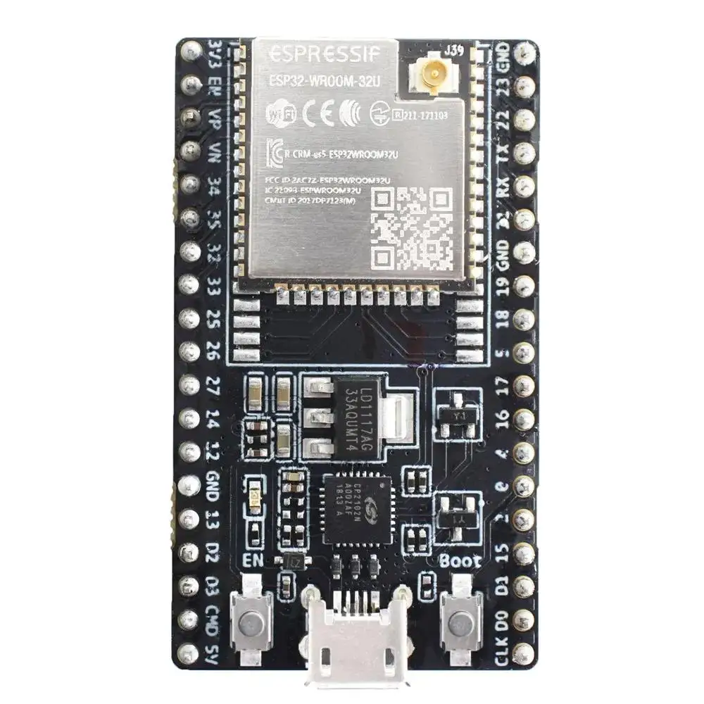 ESP32-DevKitC ESP32-WROOM-32U ESP32-D0WD CP2102 CH9102X 드라이브 코어 보드 ...