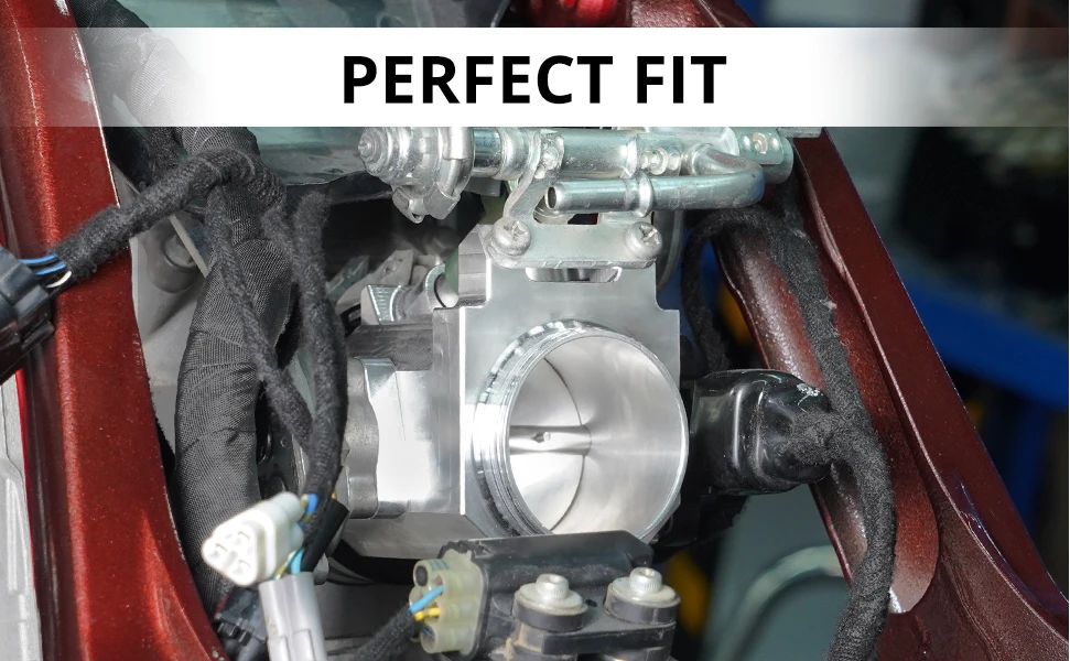 Nicecnc 50mm Aluminum Throttle Body Kit For Yamaha Raptor 700/r/se 2008 ...