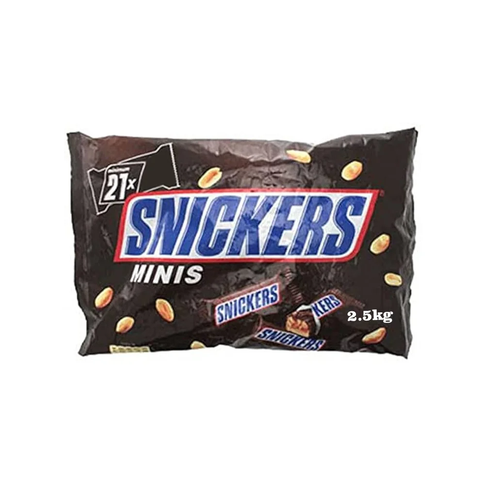 Snickers Chocolate Mini 2.5kg- Indulge In The Timeless Pleasure Of A ...