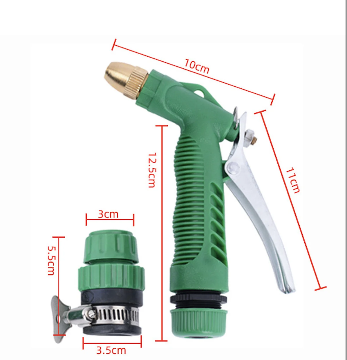 Car Wash Water Gun Connector Set Rotatable Adjustable Watersplash ...