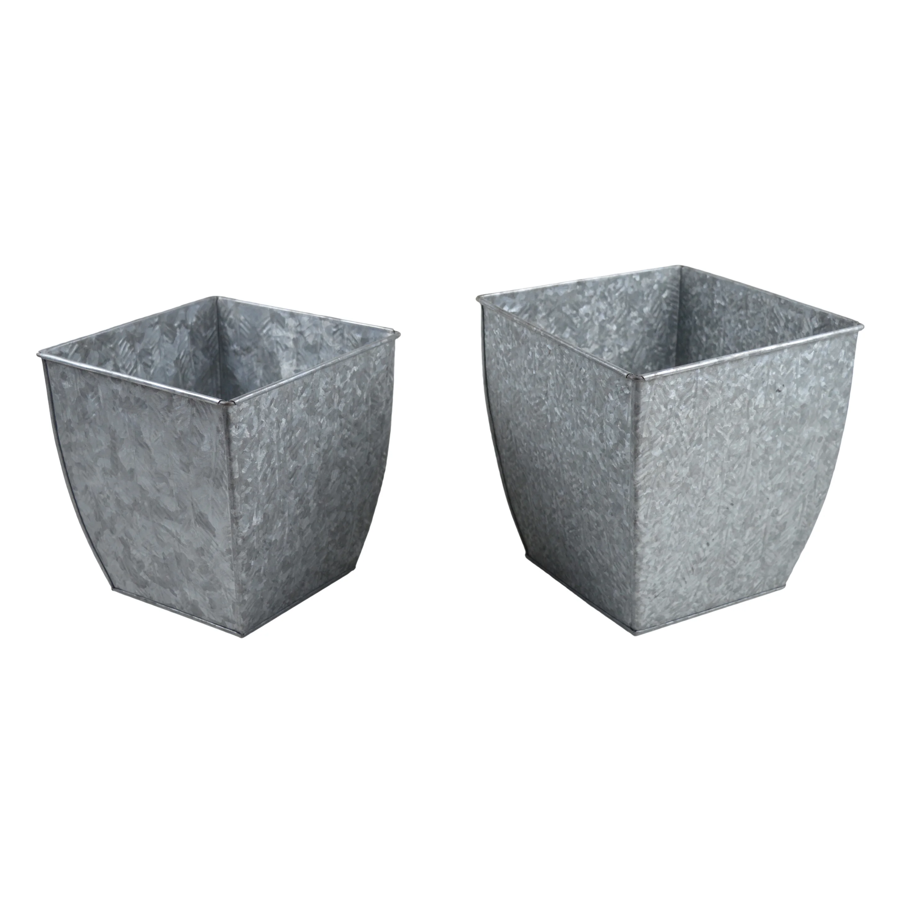 Vintage Design Green Galvanized Bucket Planters Galvanized Metal Bucket ...