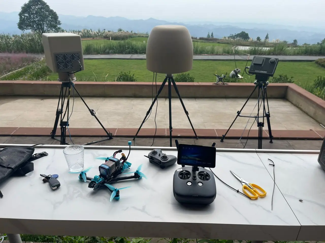 Fpv Uav Detector Sdr Aoa Superior Extended Tracer All Band 360 Degree Omnidirectional Drone