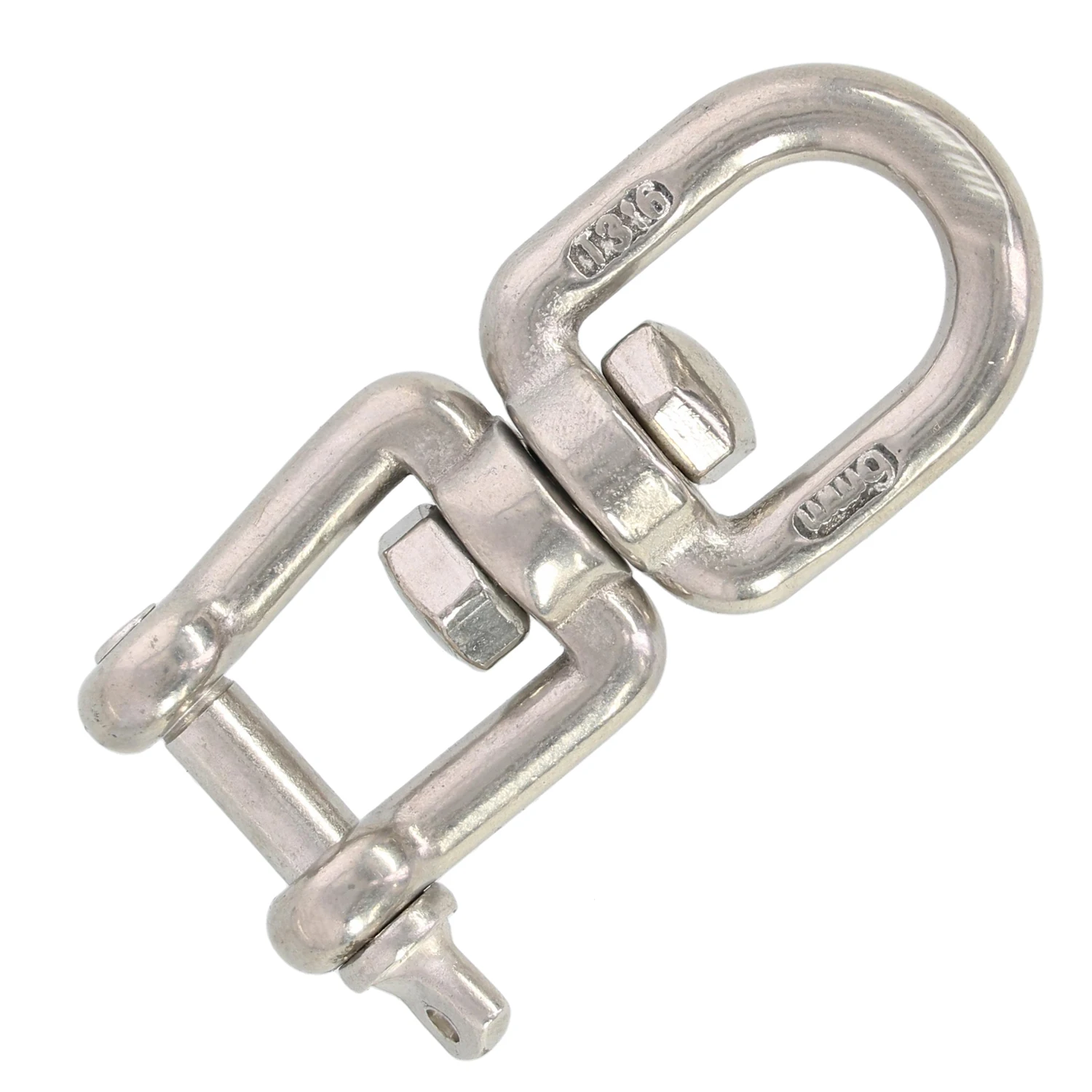 Swing Swivel with Jaw Eye Ended 360° Rotation Hanging Accessory for Web ...