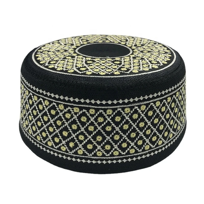 Custom Logo Muslim 2024 Hat Prayer Hat Headwear Islamic Cap Ramadan Eid ...