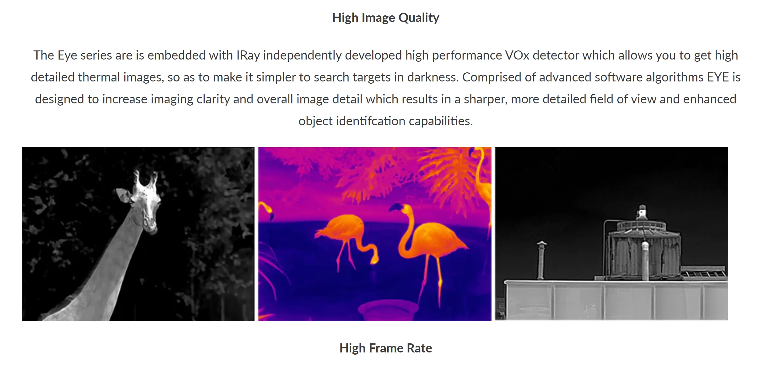 Iray Eye Series E3N Thermal Imaging Monocular for Outdoor Hunting
