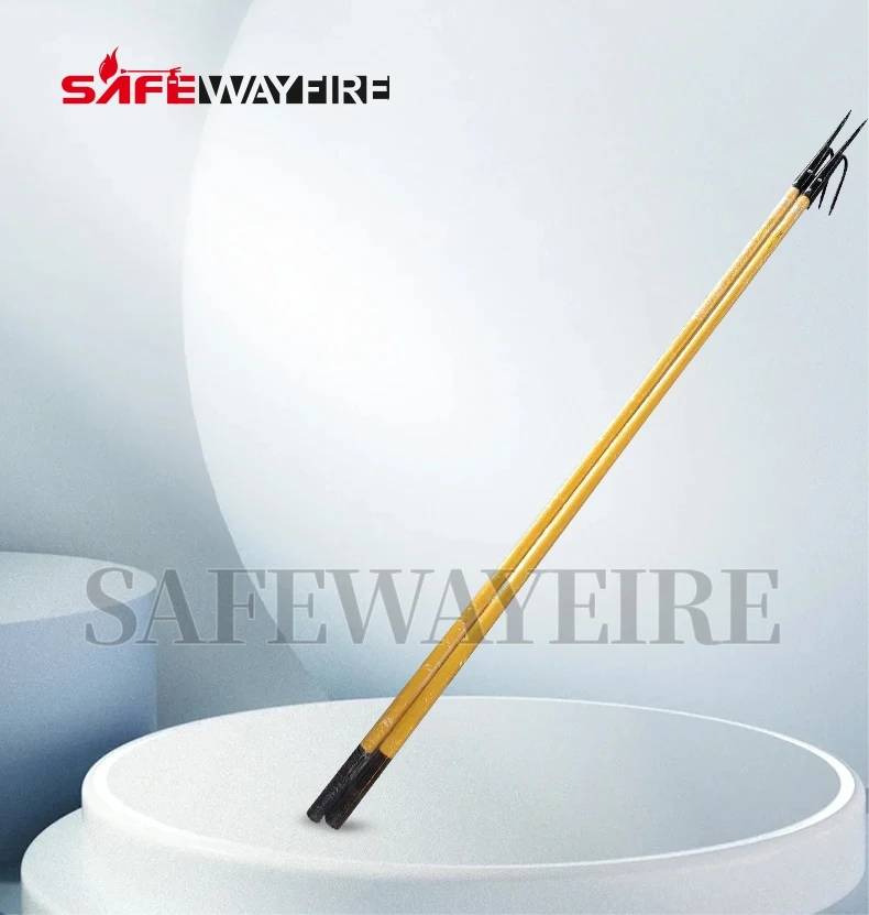 Fire Hook Long Fiber Handle Fire Hook Fire Fighting Hook - Buy Fire ...