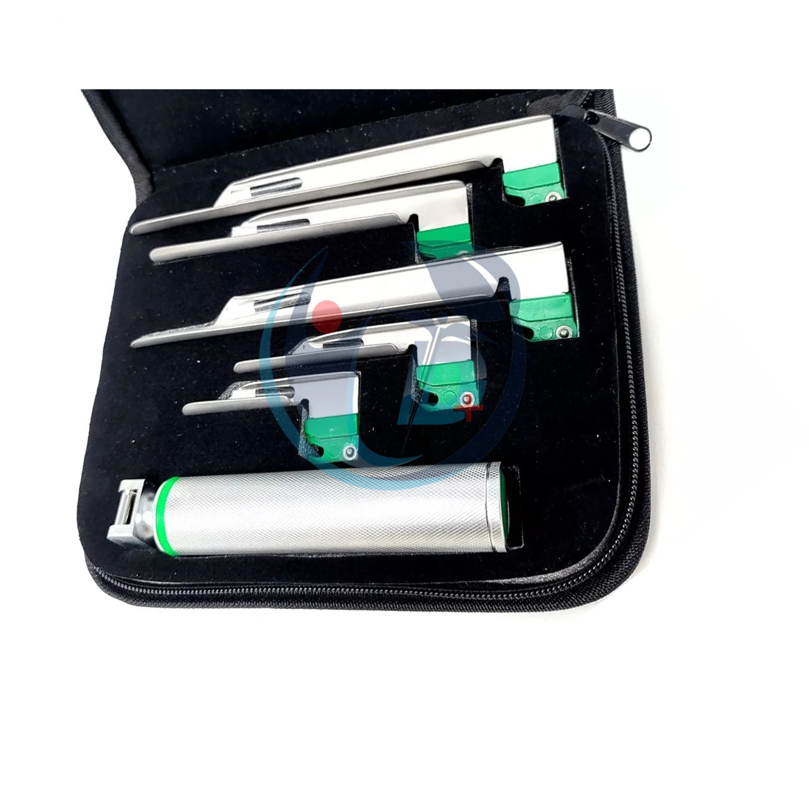 Mccoy Mega Fiber Optic Laryngoscope: 3 Blades + Medium Handle (ce ...