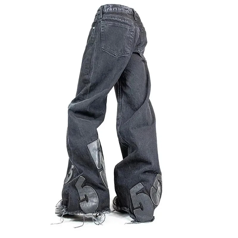 100% Cotton Denim Stretch Skinny Jeans Men's Jeans Flared Pants New ...