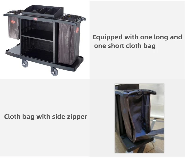 High Quality Rubbermaid Room Attendants Trolley for Hotels
