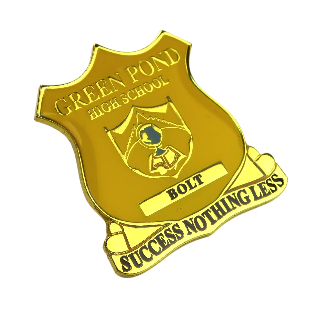 Promotional Graduation Gift Custom Metal Lapel Pin For Junior High ...