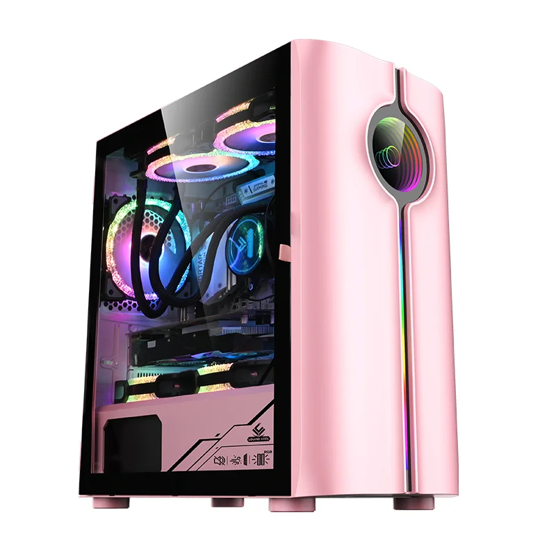 OEM PC Case Gaming Computer Tempering Glass M-ATX Tower Tempered Glass ...