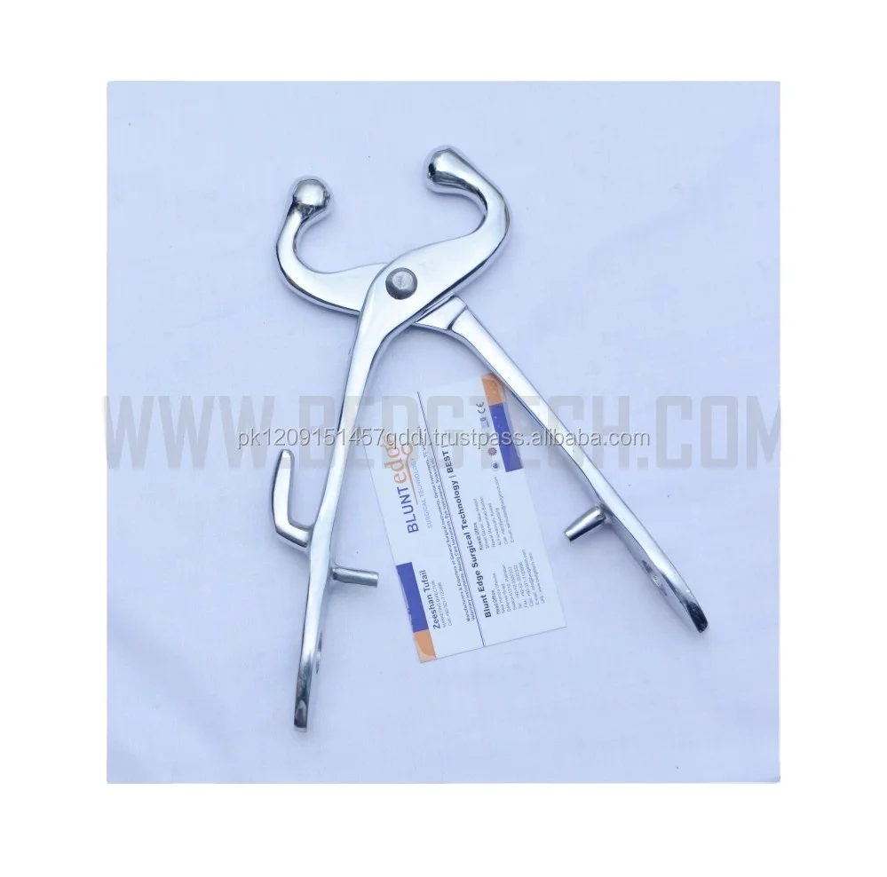Premium Chain Bull Nose Pliers Stainless Steel Veterinary Instruments ...