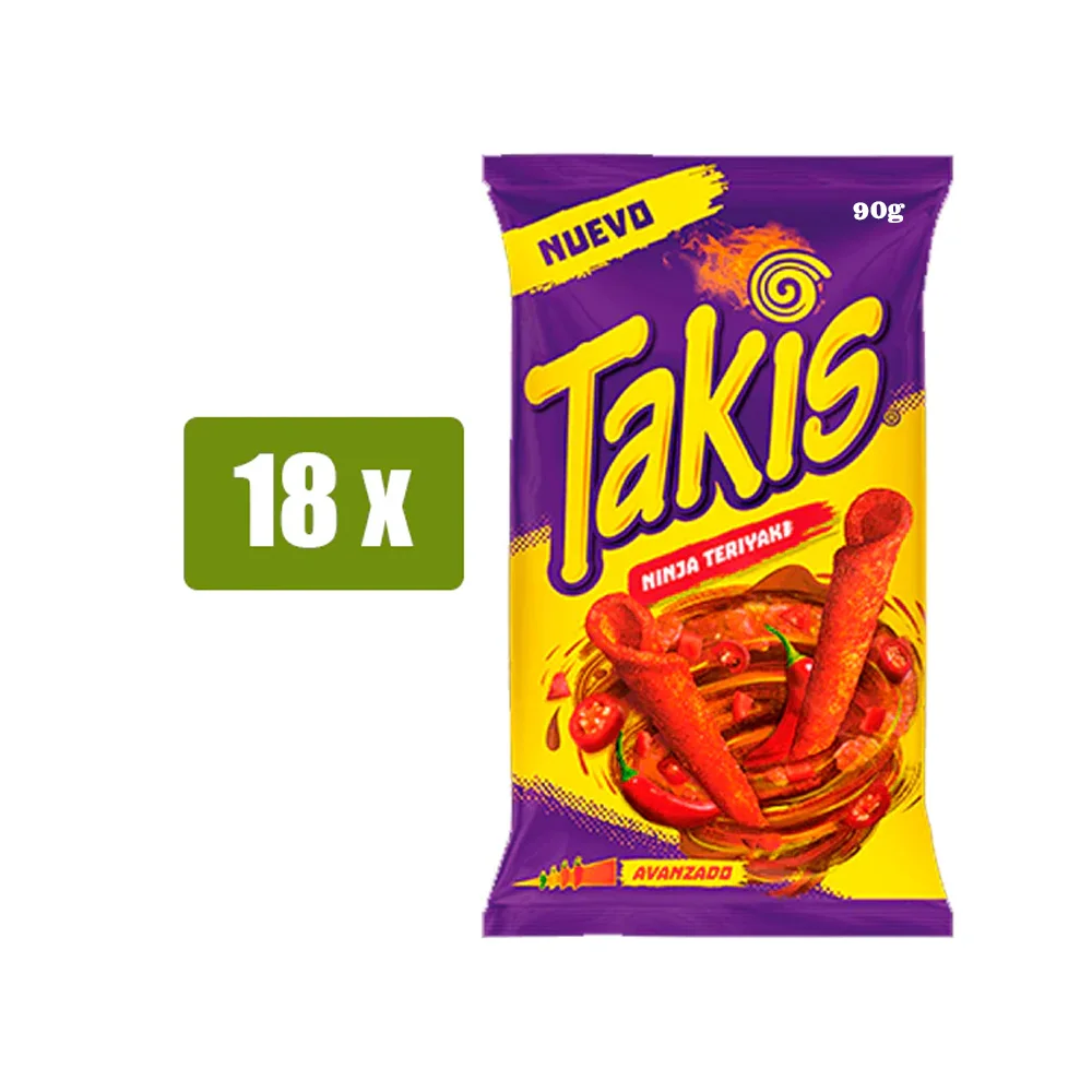 Fuel Your Fiery Side Takis Teriyaki Extra Hot 90g - Spicy Goodness ...
