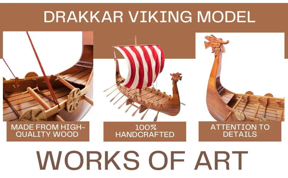 Drakkar Viking Historical Boat Model | Sample Available| Alibaba.com