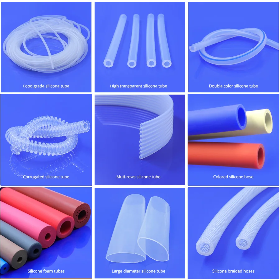 Custom Wholesale Price Silicone Tube Silicone Hose Pipe Soft Flexible ...