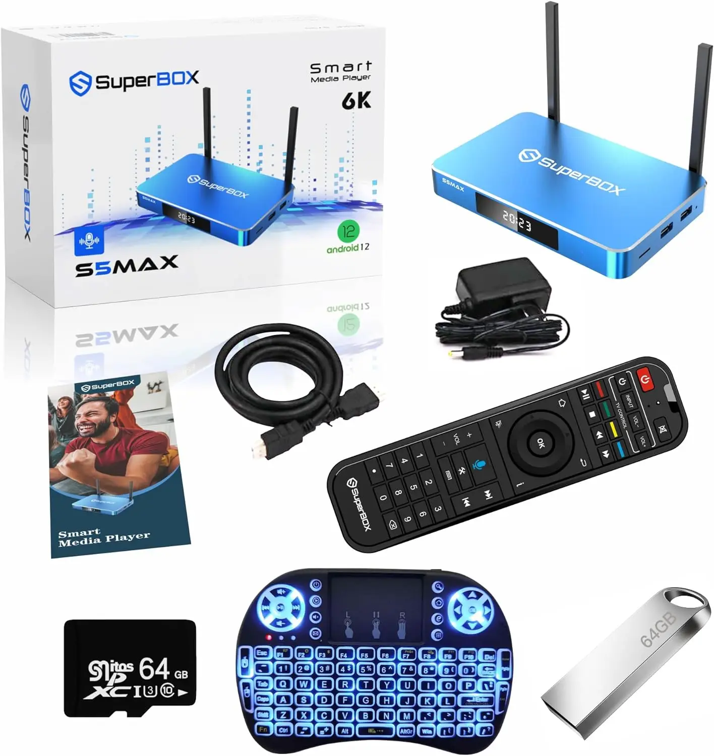 Brand New Latest Super Box S5 Max Ready To Ship - Buy Super Box S5 Max ...