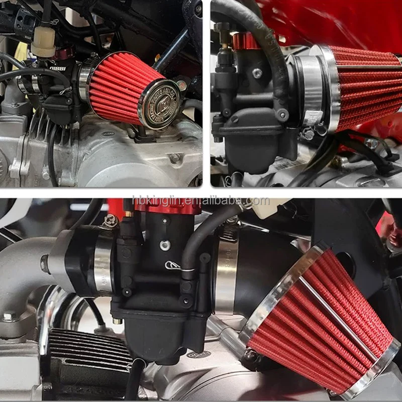 High Flow Racing High Performance Tapered Sport Airfilter Universal Car ...