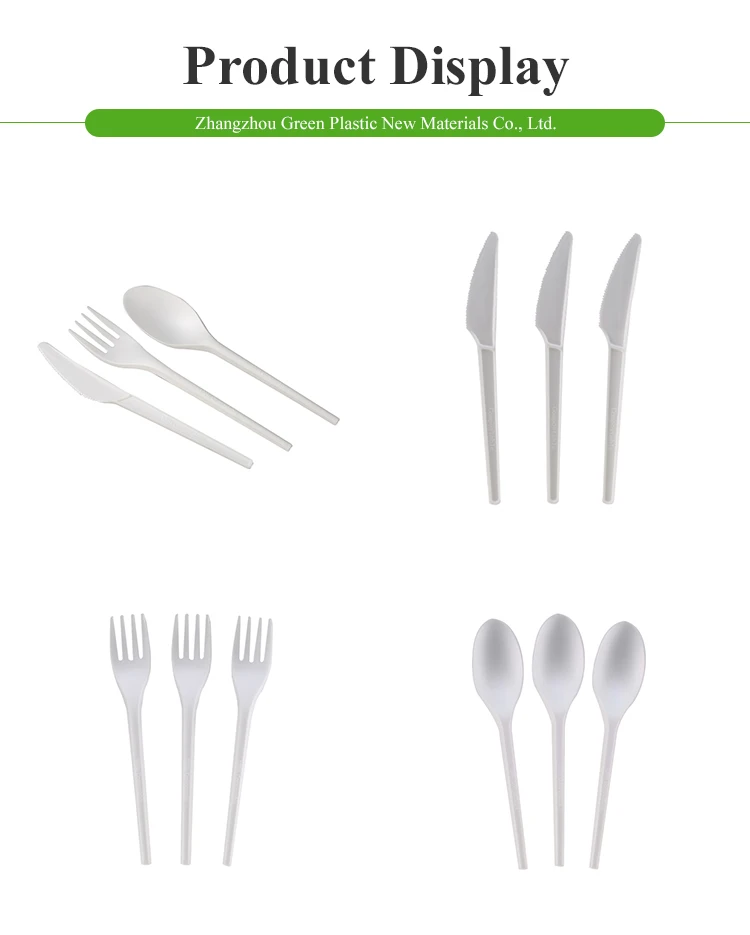 2024 Trending Products Compostable CPLA Cutlery Forks Spoons Knives ...