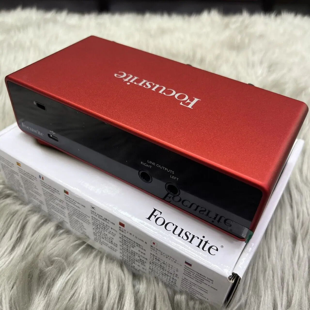 Focusrite Scarlett 2i2 4th Gen Usb Audio Interface (2-in,2-out) For ...
