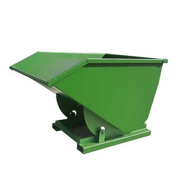 Mini Scrap Metal Tipper Skip Bin Mobile Forklift Tipping Bin - Buy ...