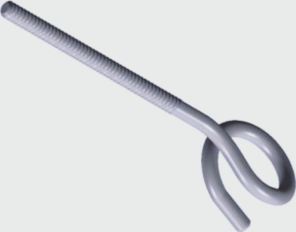 OEM/ODM Galvanized Pigtail Eye Bolt - HDG for Electric Power Fit