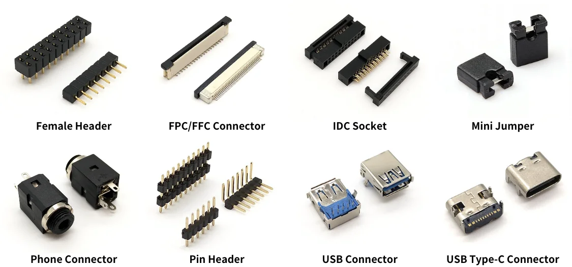2.00mm Standard Pcb Mini Jumper Connector Open / Close Type - Buy ...
