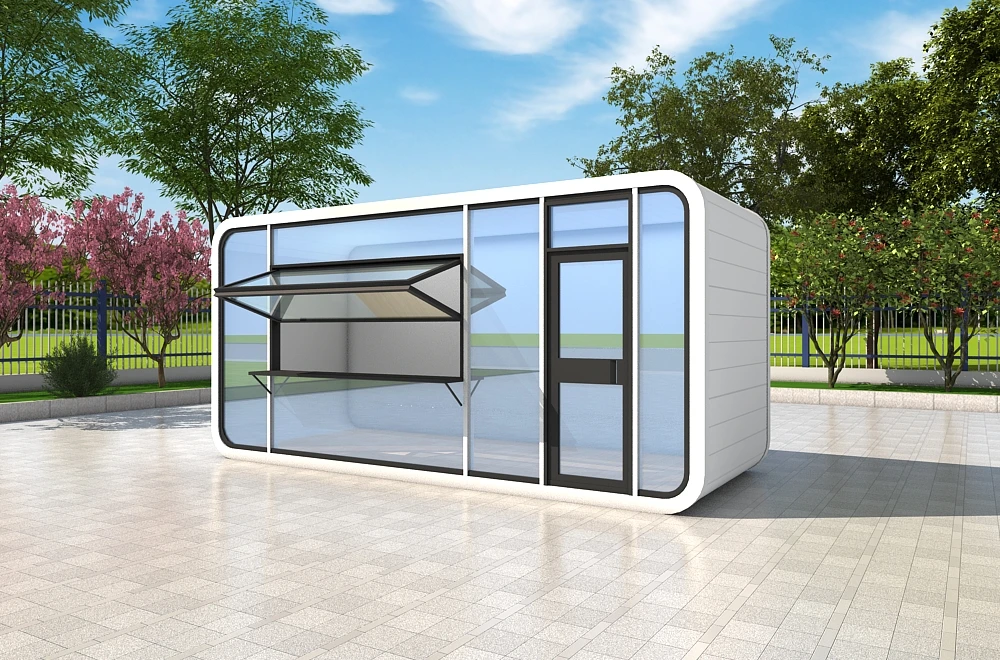 Modern Modular 20ft Pod Movable House Apple Cabin Container House ...