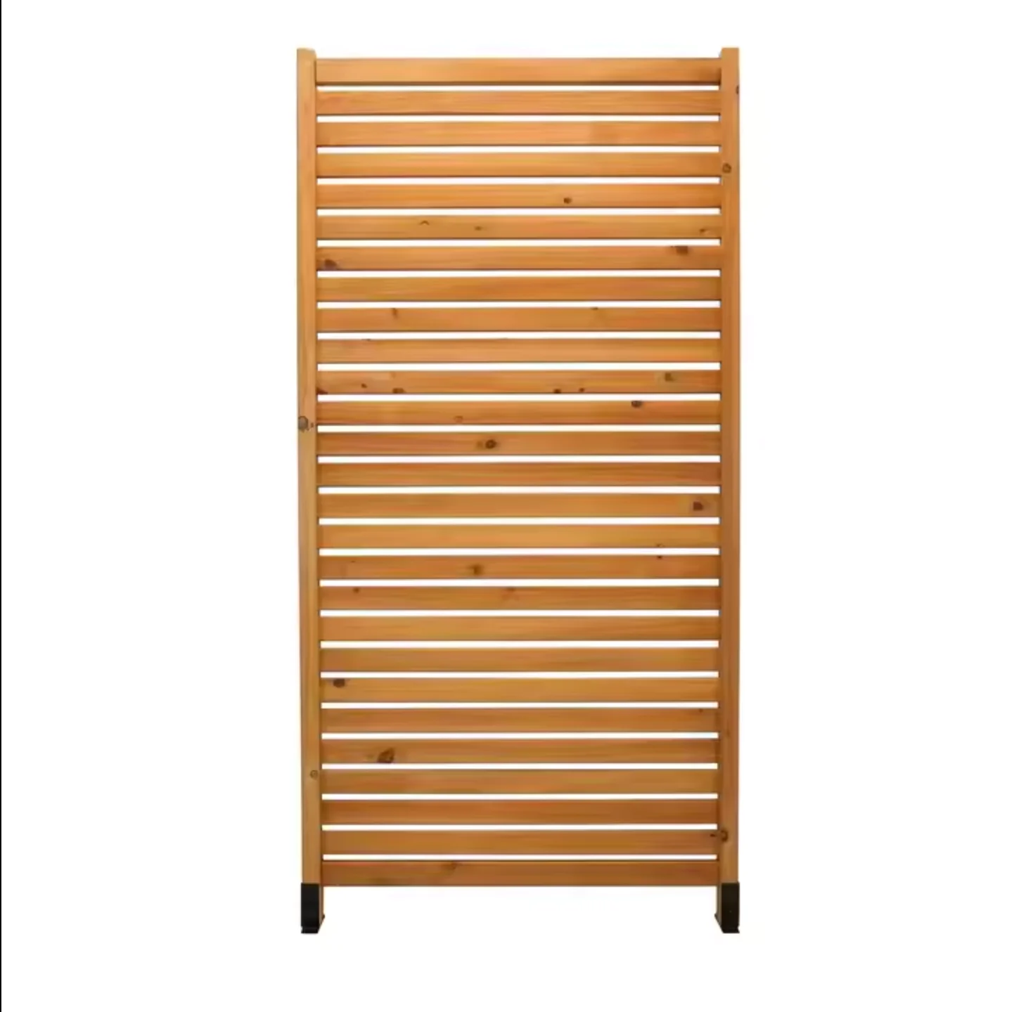 Acacia Wood Privacy Screen | Air Conditioner Fence, Pool Equipment ...