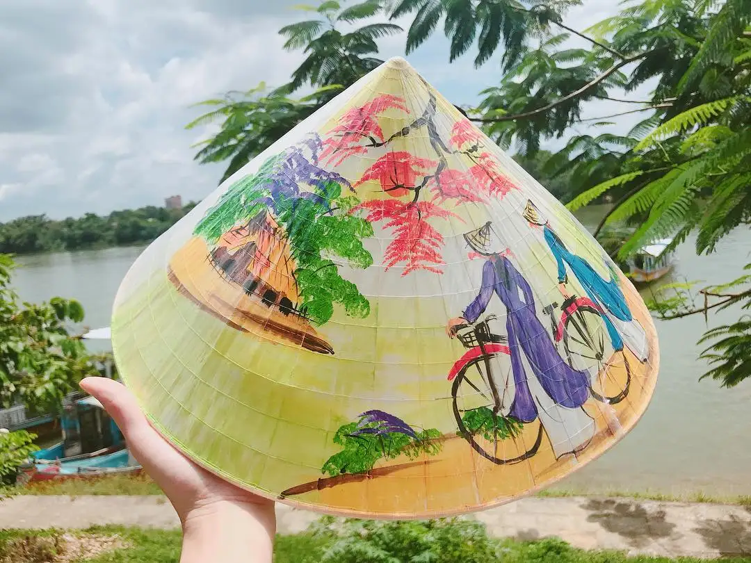 Vietnamese Non La Conical Hat - Eco Friendly & Handmade