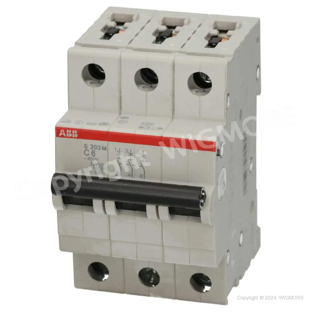 Circuit Breaker Abb S203m-c6 2cds273001r0064 - Buy Reversing Valve Hot Bypass Regulator Safety ...
