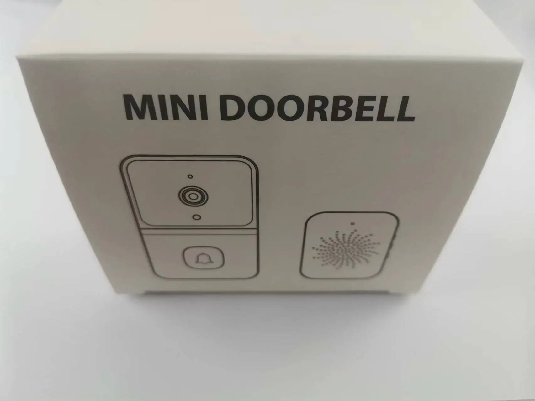 Doorbell Two-way Intercom Remote Message Notification Built-in Battery ...