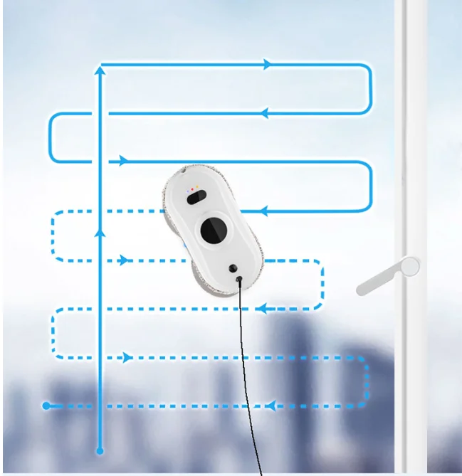 Hot Sale Window Wash Cleaning Automatic Robot With Ultrasonic Water ...