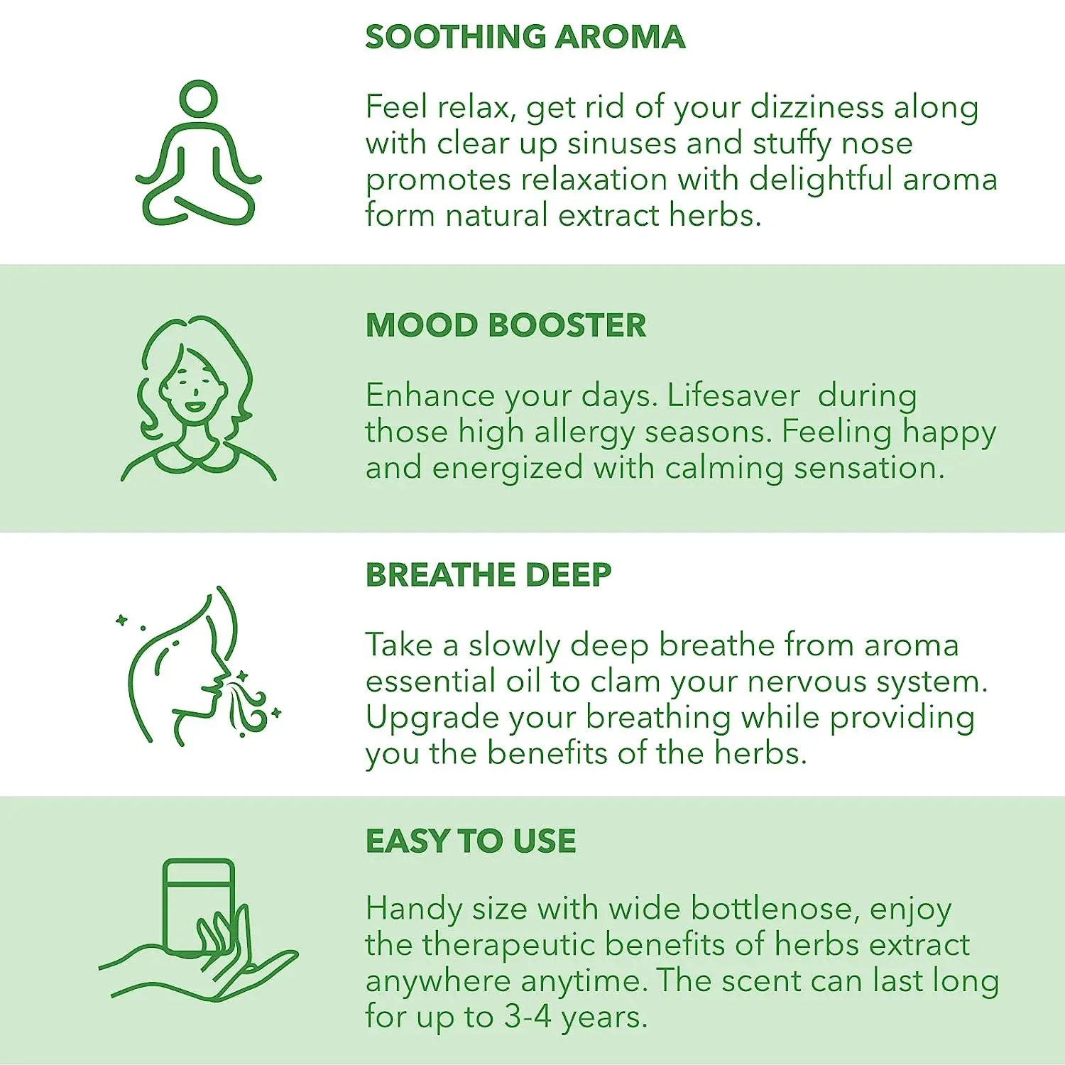 Hong Thai Koo (green) Herbal Inhaler Aroma Nasal Inhaler Original Double Hong Thai Health Care ...