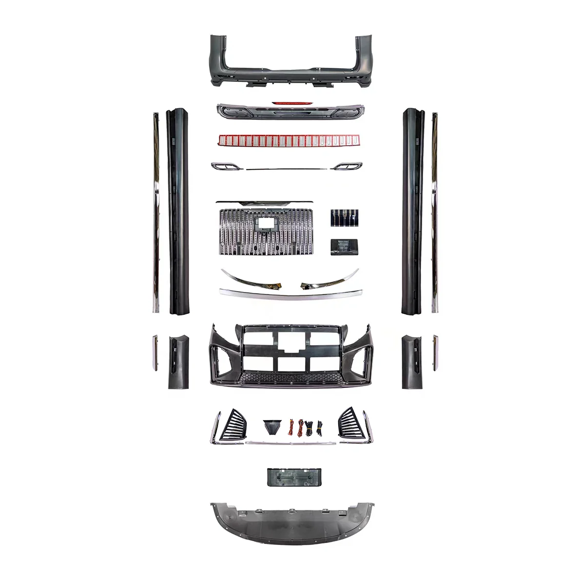 Vito 2024 Bumper Bodykit Mercy Facelift Mercedes Vito W639 V260 ...