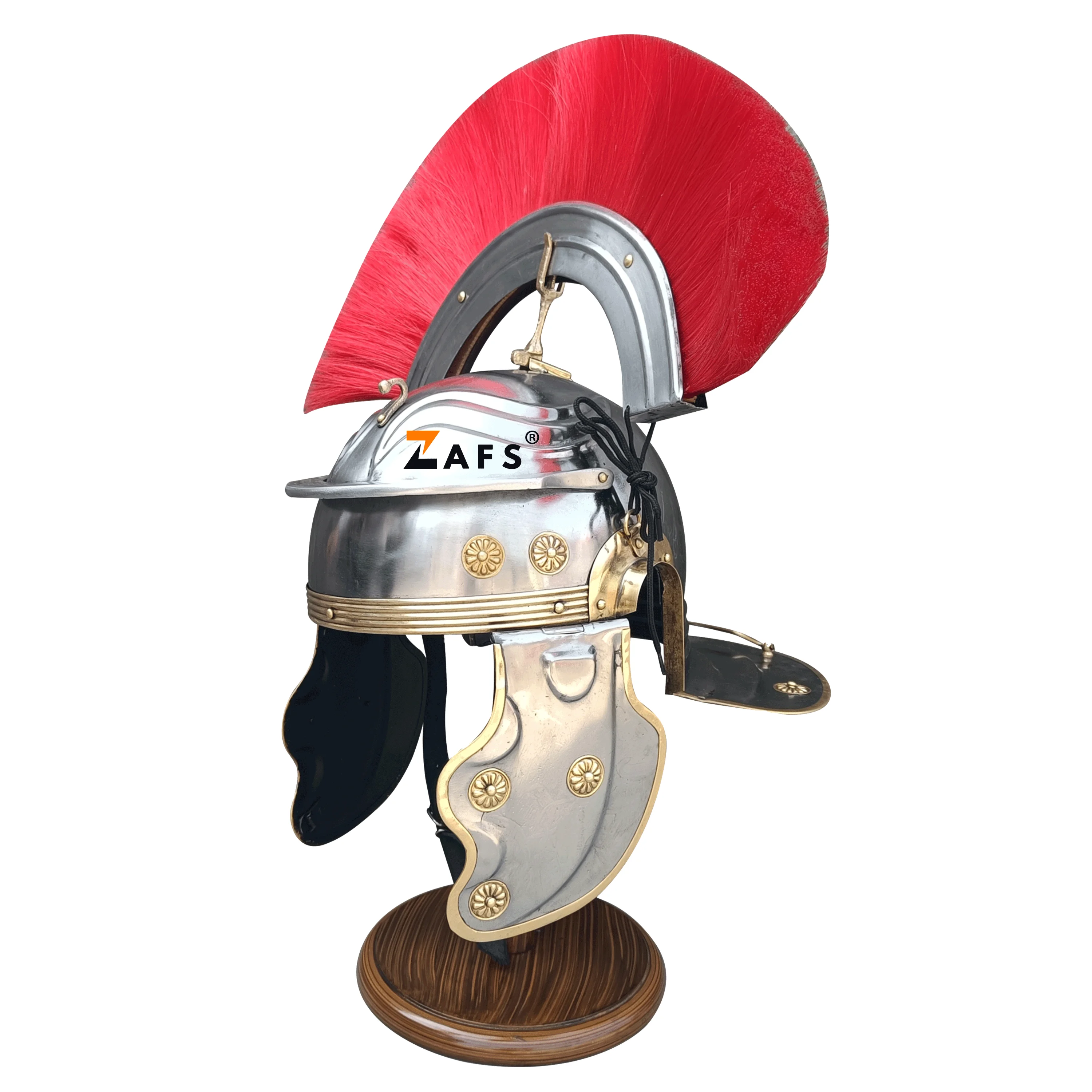Authentic Medieval Roman Gladiator Helmet Historical Centurion Armor ...