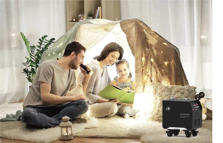 3KW off-Grid Solar Power System with Lithium Ion Batteries