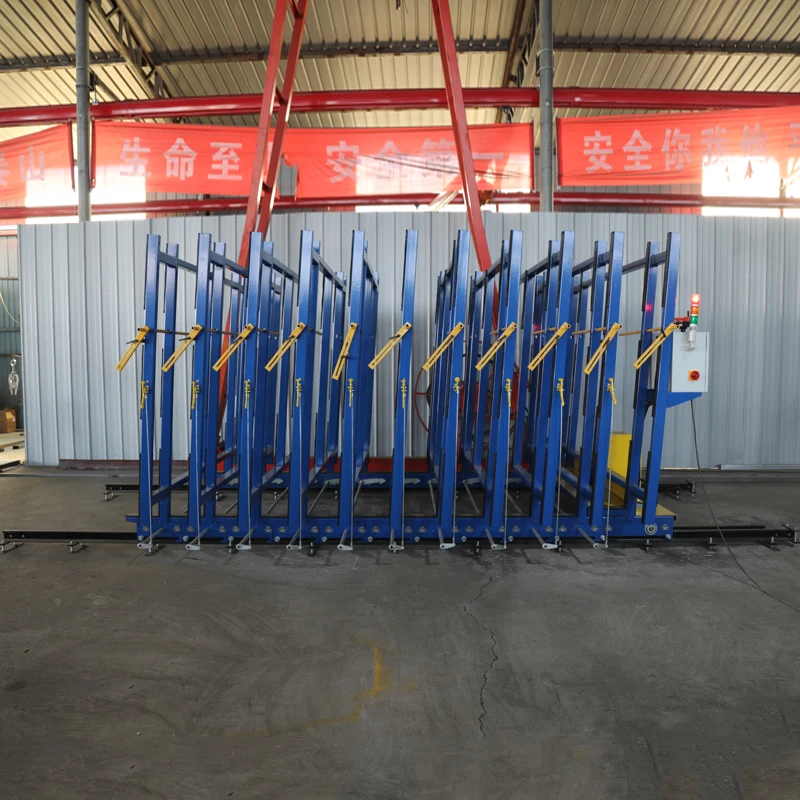 Industrial Storage Steel Frame Glass Rack with Motor Core Components ...