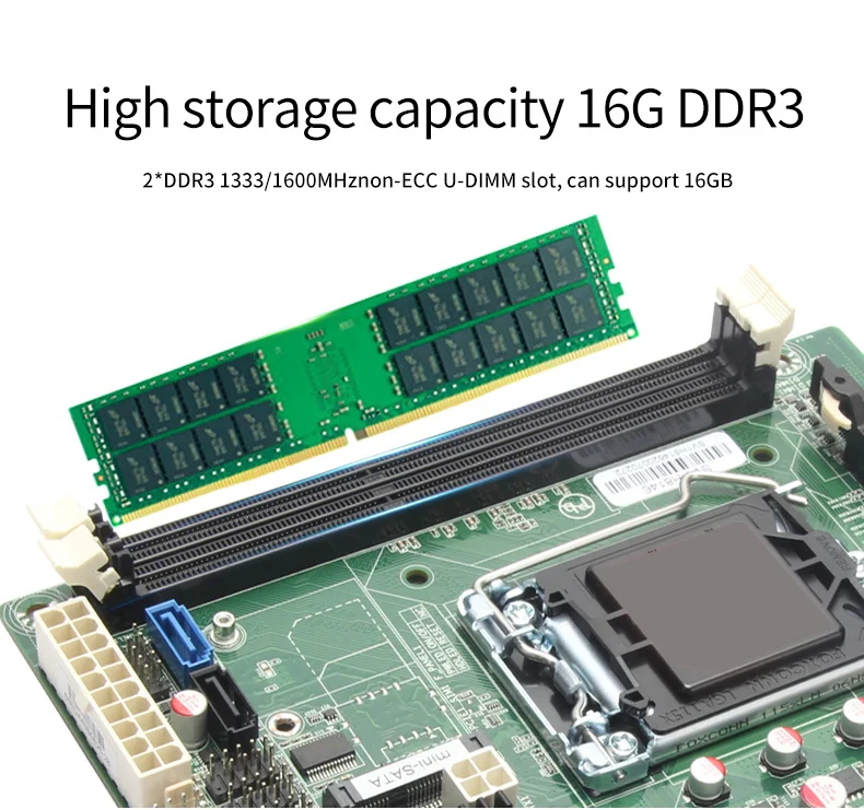 Sinsmart Wallmount Industrial Chassis Computer Ipc With 4*ethernet Ports Optional 4/8/16g Ddr3 ...