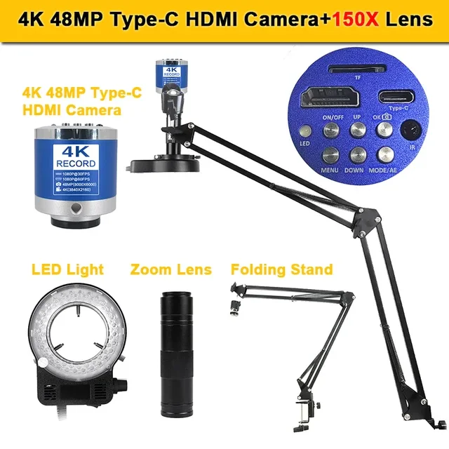 4K Digital Microscope for Electronics - Professional Repair
