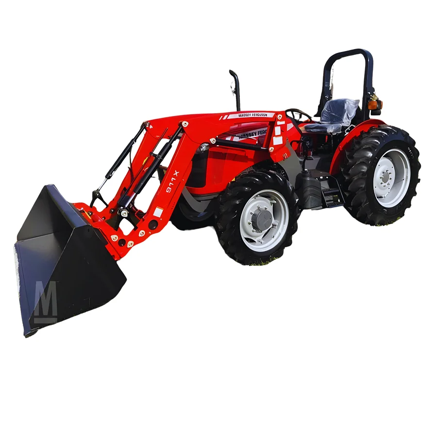 Massey Ferguson Mf 385 Tractor With Hydraulic Front Loader Attachment ...