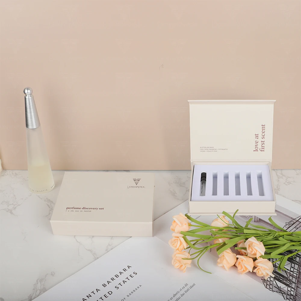 Newest Cardboard Make Perfume Sample Gift Set Storage Packaging Luxury ...