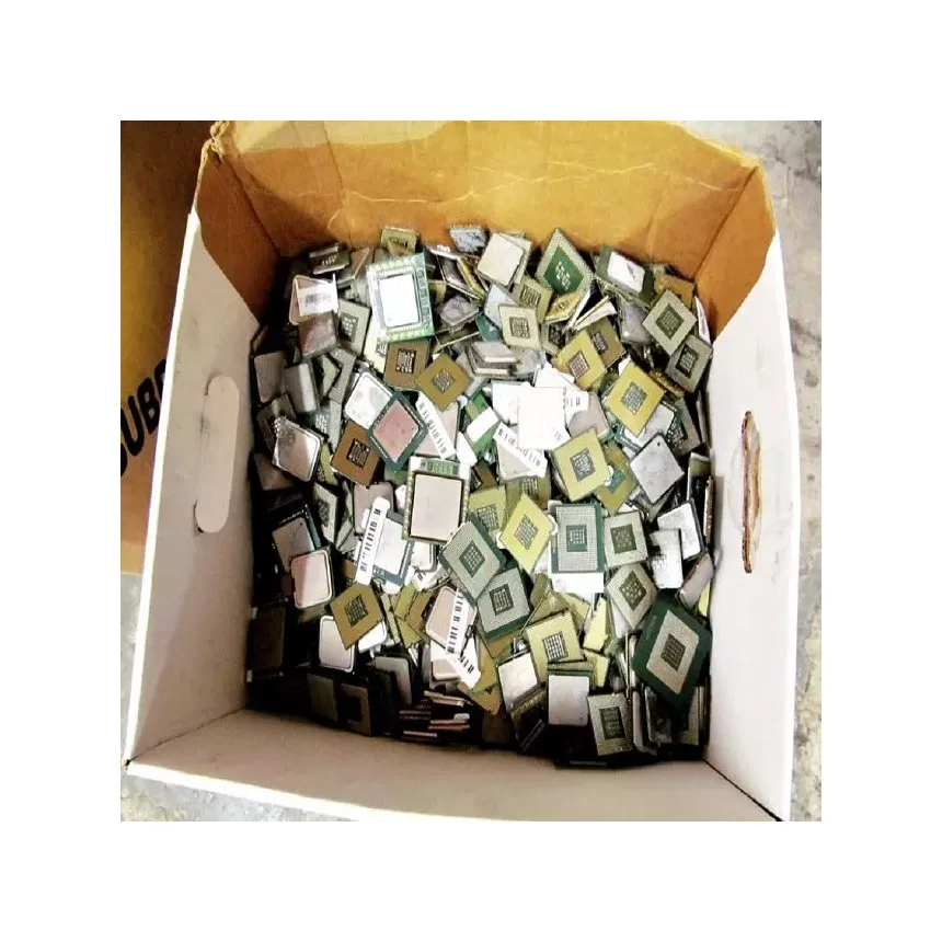 Ceramic Cpu Scrap With Gold Pins/ / Processors Scrap/intel Pentium Pro ...