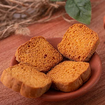 Customised Crispy Delicious Millet Rusks 110 Gram Pack For Tea Time ...