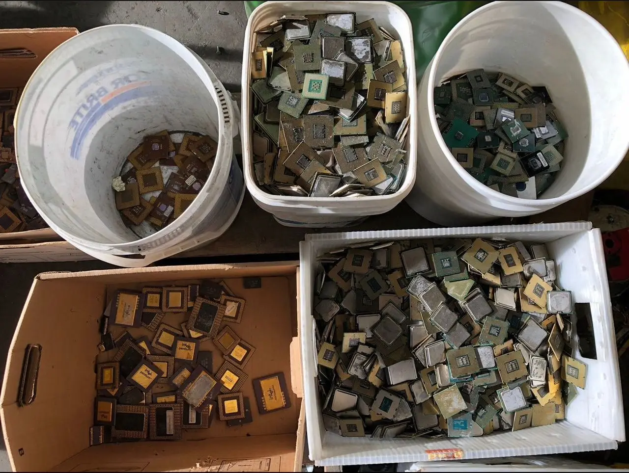 High Quality Gold Recovery Cpu Ceramic Cpu Junk For Export - Buy Best ...