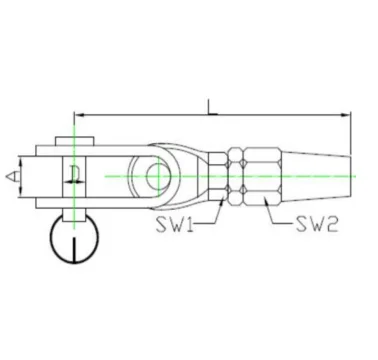 High Strength Stainless Steel Swageless Terminal Fittings for Cable ...